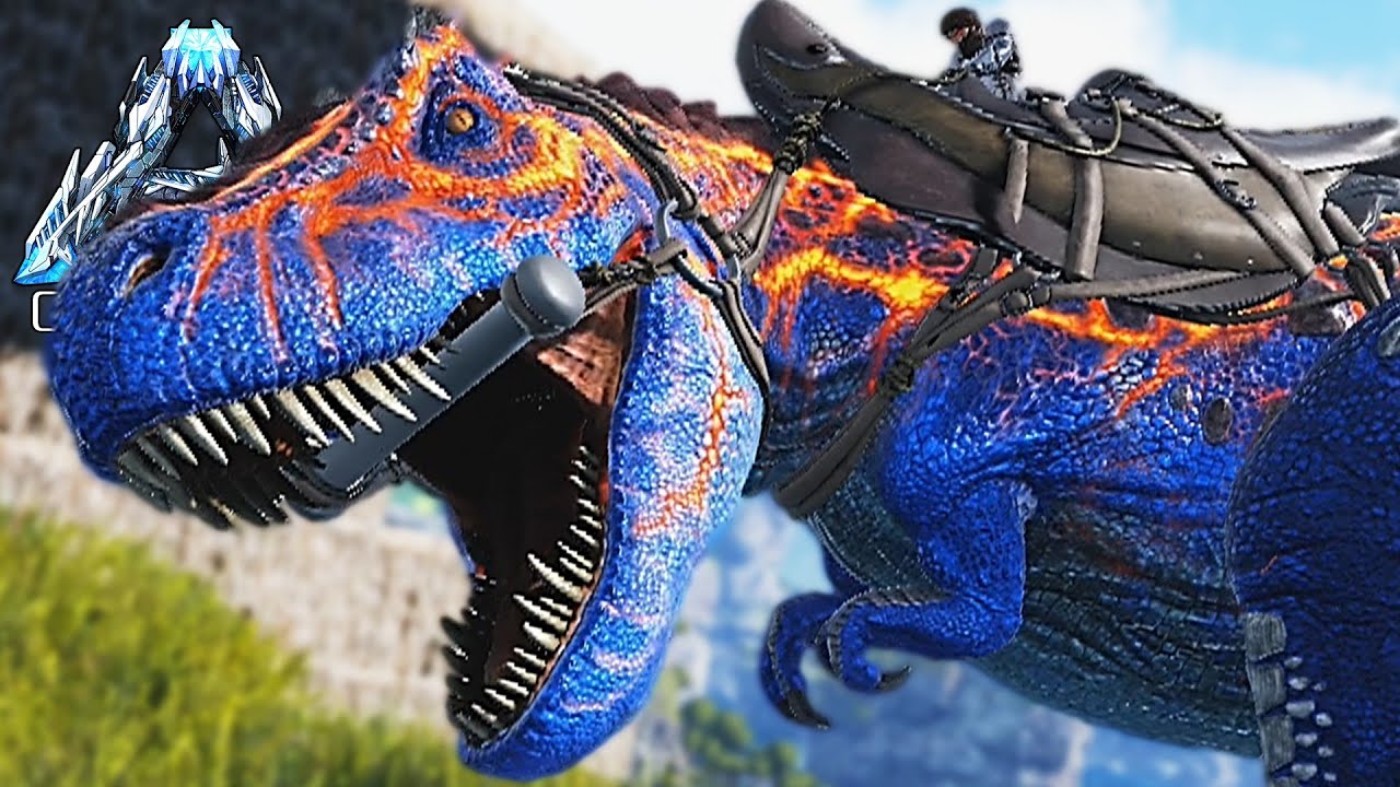 [10] X-Rex Taming!!! (ARK Genesis Gameplay) - YouTube