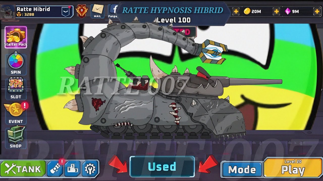 Tank Combat War Battle New Tank RATTE HYPNOSIS DEMON MONSTER UPComing ...