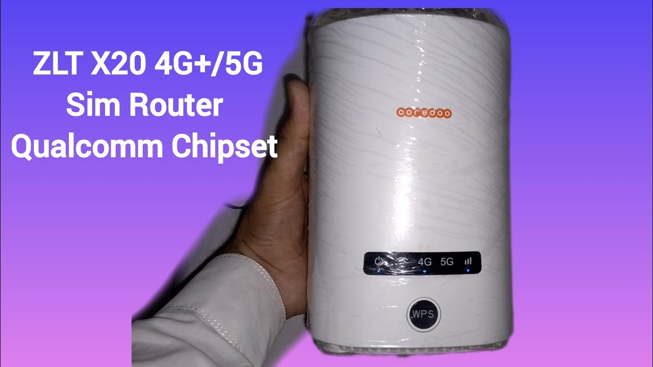 ZLT X20 4G+/5G All sim working router dispatched to Bahria Town Karachi ...