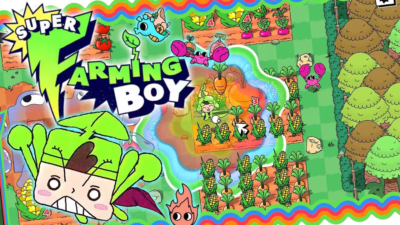 GETTING THE BEST VEGETABLE COMBO! - SUPER FARMING BOY - YouTube