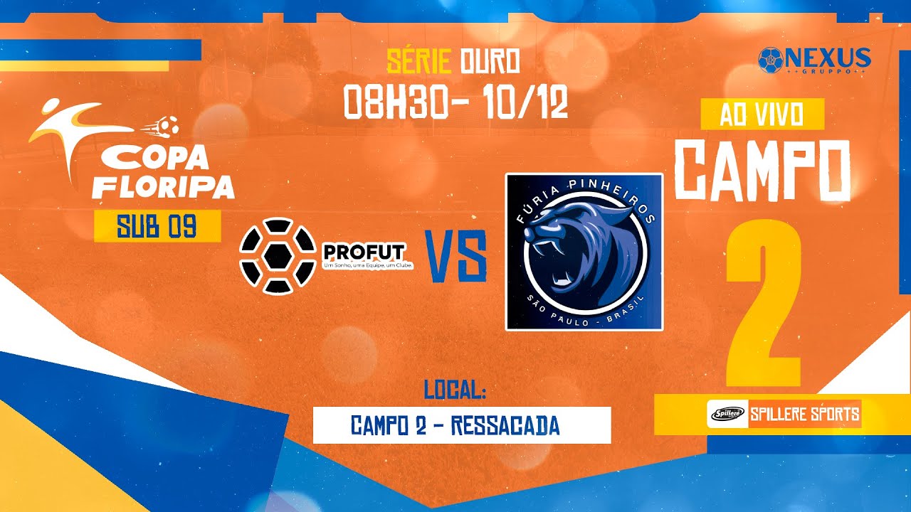 ⚽🏆 COPA FLORIPA 2024 || QUARTAS DE FINAL OURO 🏆⚽ PROFUT X FÚRIA ...