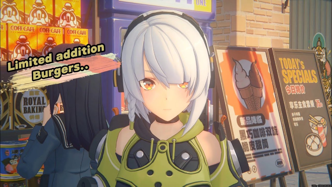 Anby Really Like Her Burgers🍔 【ZENLESS ZONE ZERO】 - YouTube