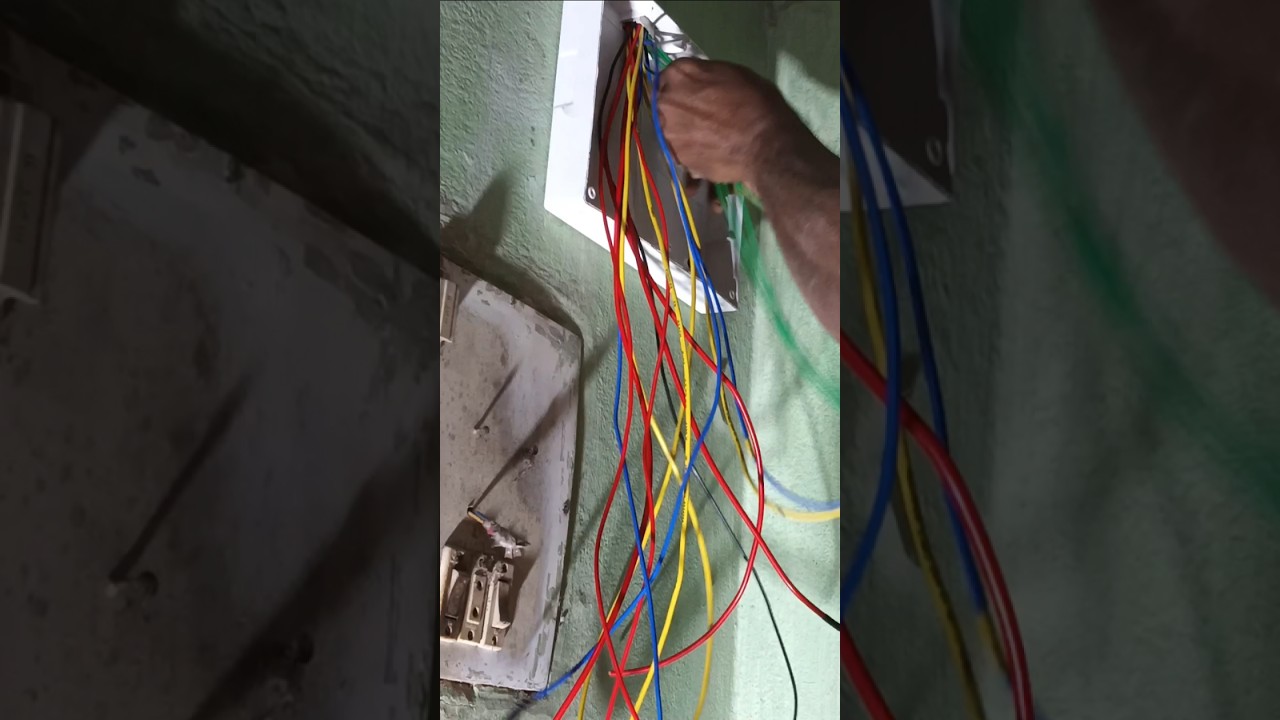 Casing wiring | MCB fitting🔥 #youtubeshorts #electricwork #songs - YouTube