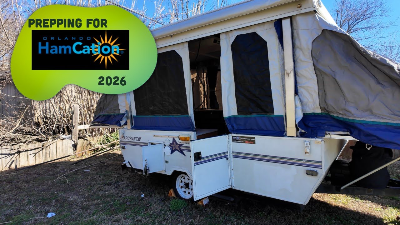 Old School Camper Prep: Getting My 1998 Starcraft Ready for Hamcation ...
