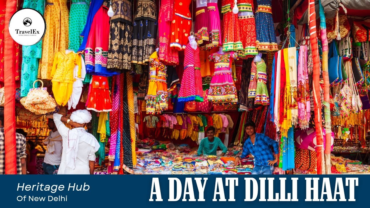 Discover delhi haat : Where culture, craft and food comes alive - YouTube