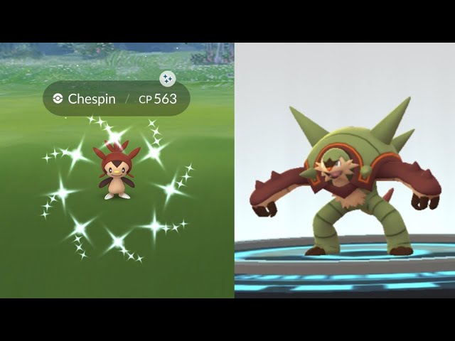 Chespin Evolution Chart