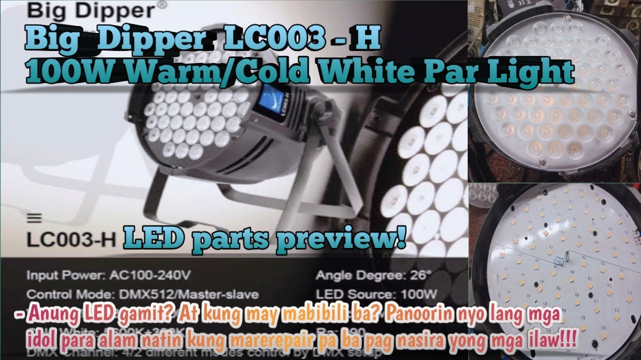 Big Dipper LC003-H | LED Parts Preview! {Anung LED ang gamit at ...