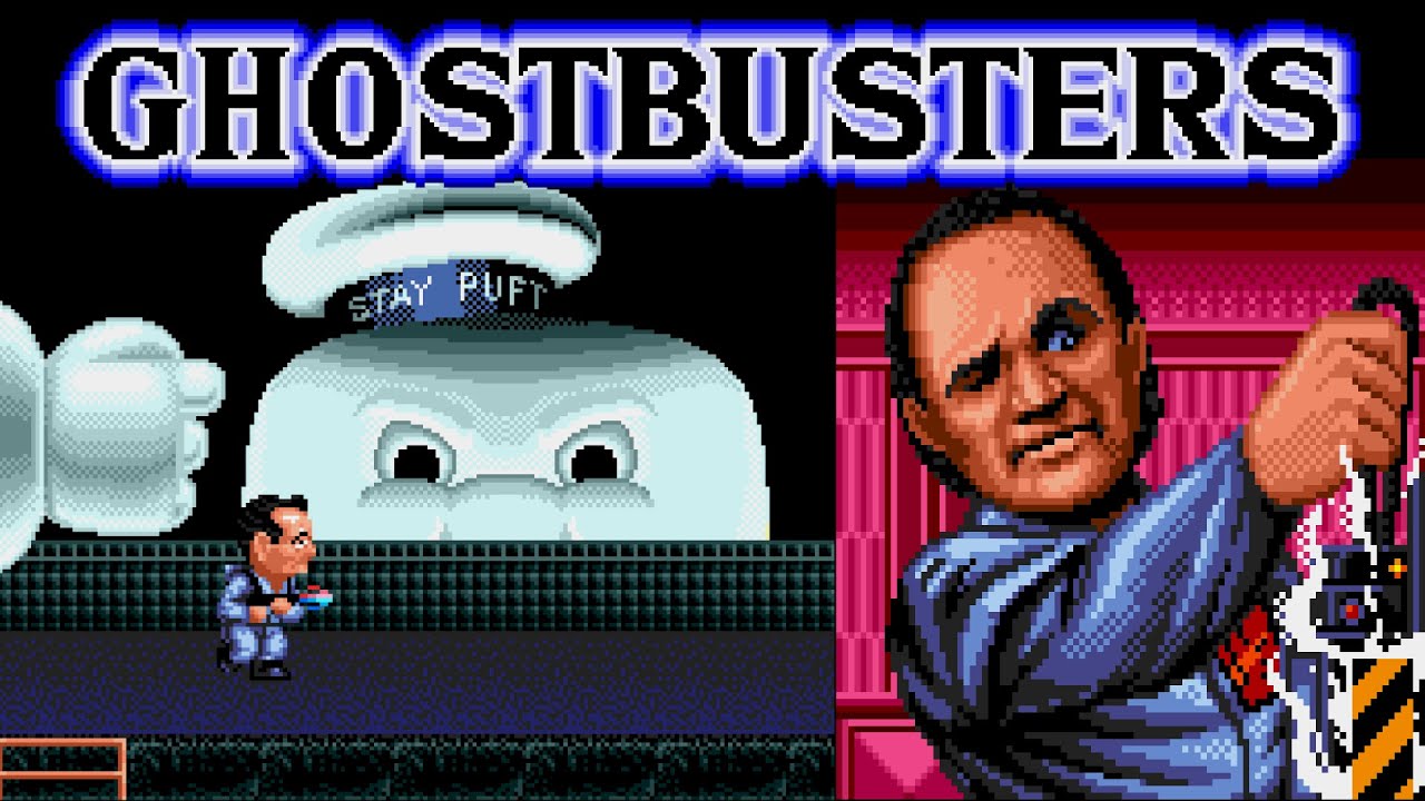 Ghostbusters (MD · Sega Mega Drive) video game version | full game ...
