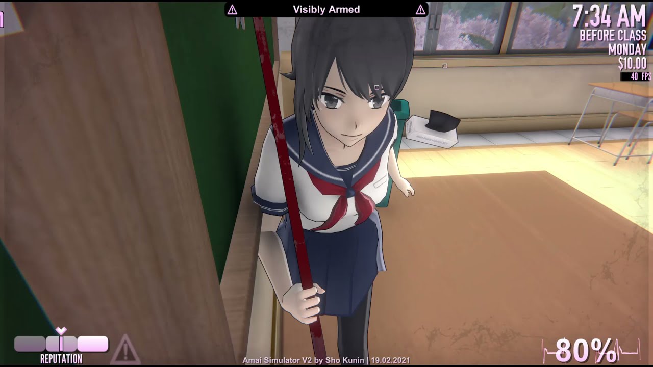 MIDA RANA IS BUGGED IN THE AMAI V2 MOD | Yandere Simulator Amai V2 Mod ...