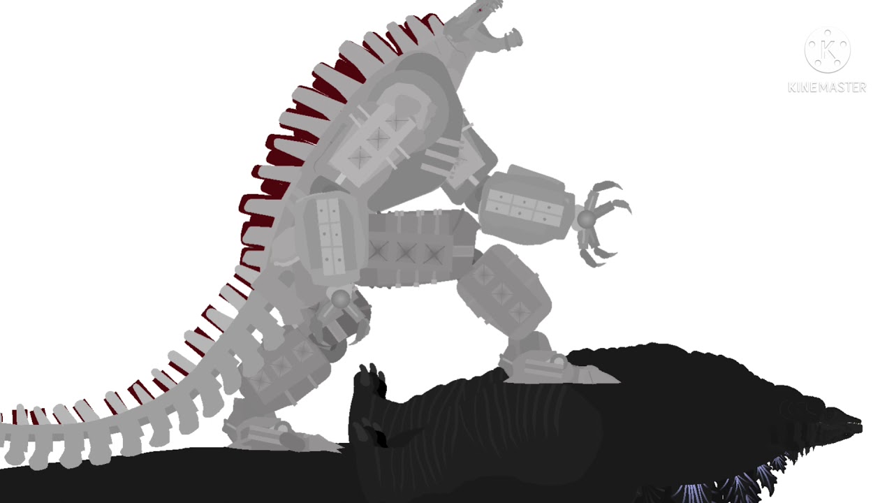 Mechagodzilla alpha roar remaster - YouTube