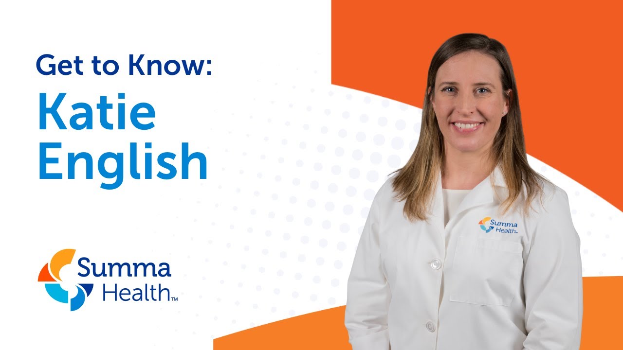 Get to Know: Katie English, MD | ENT Specialist at Summa Health - YouTube