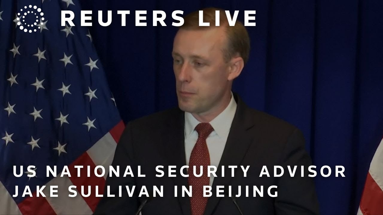 LIVE: US National Security Advisor Jake Sullivan holds news conference ...