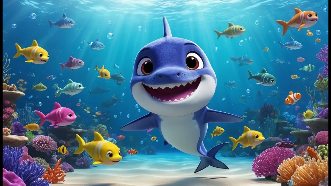 Baby Shark Family Dance | Fun Shark Dance Party Song for Kids ...