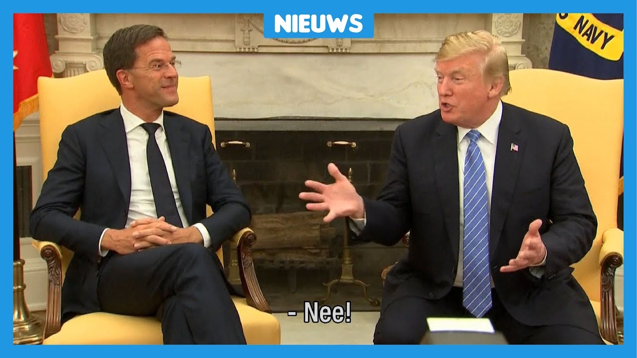 Mark Rutte zegt 'Nee' tegen Donald Trump - YouTube