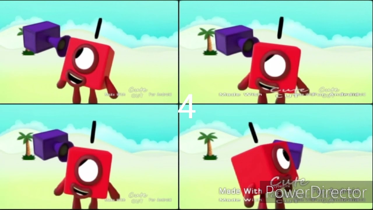 Numberblocks Map Over 256 Times - YouTube