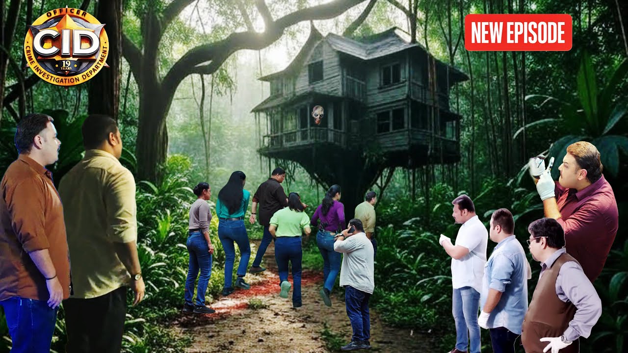 गाँव के जंगल में Cid को मिली एक भूतिया Tree House , Cid भी रह गयी हैरान ...