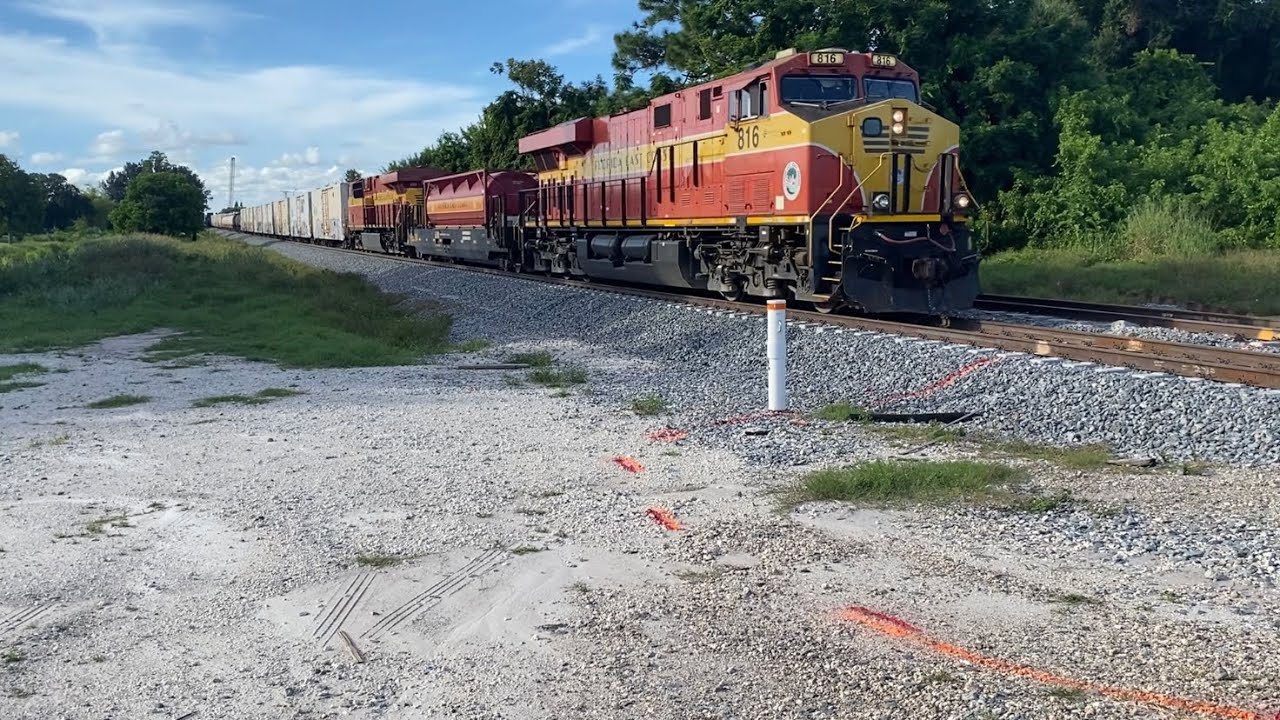 FEC TRAIN 105 @ 9-3-22 - YouTube