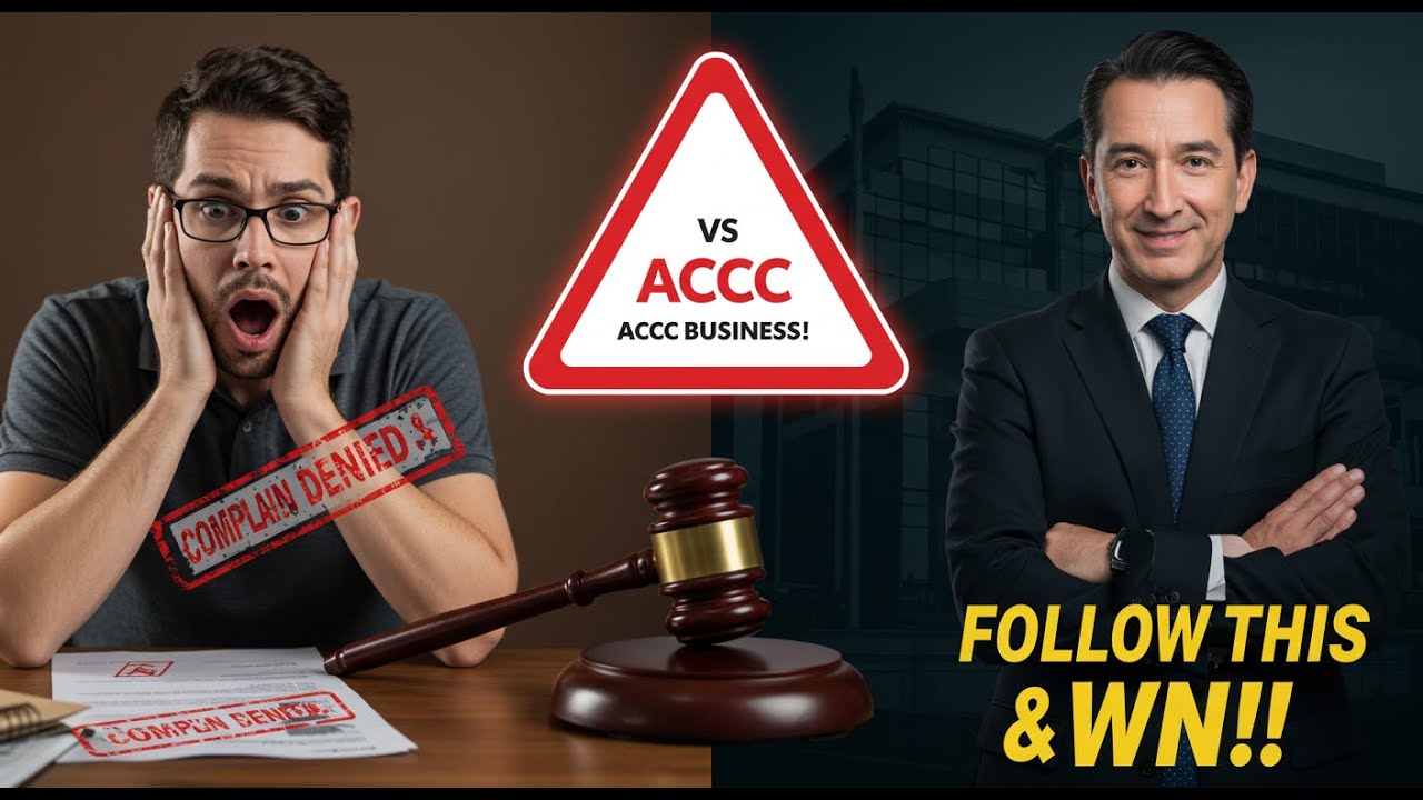They Said NO… Until the ACCC Stepped In! How to File a Complaint & WIN ...