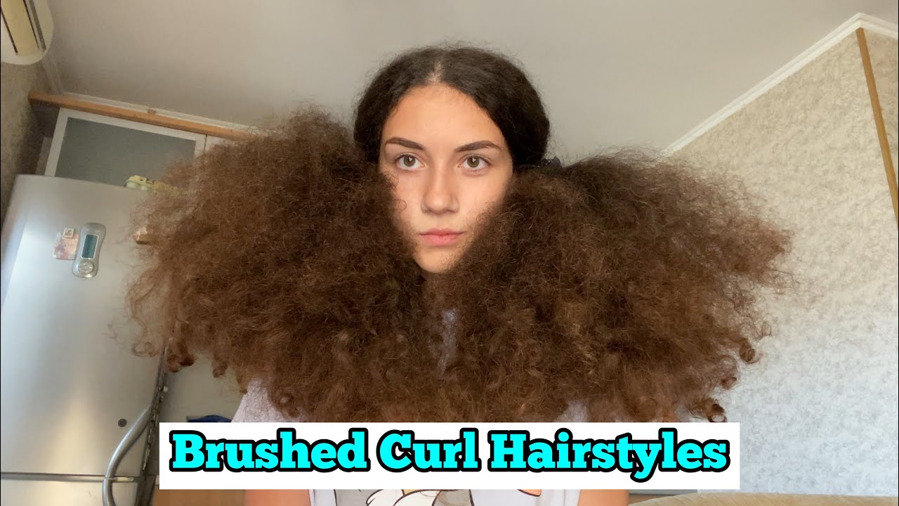 Brushed Curls Hairstyle - Julie - YouTube