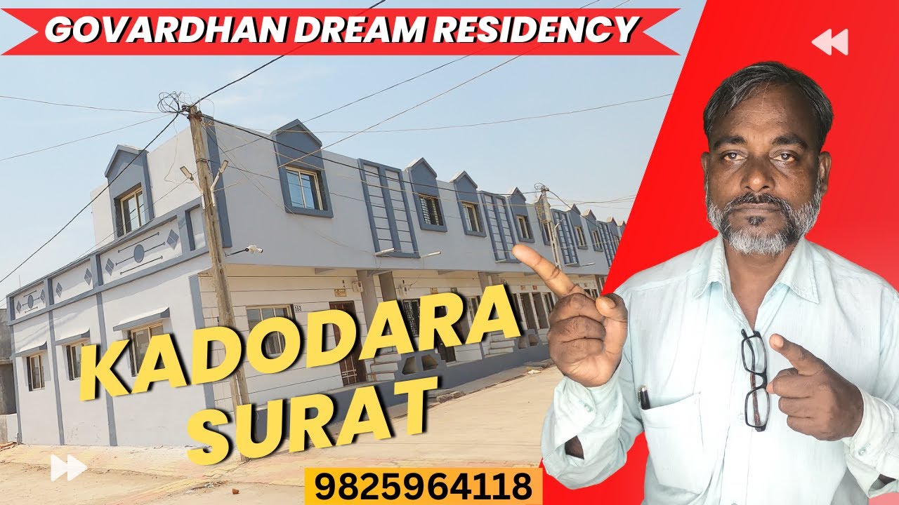 Govardhan Dream Residency Kadodara Surat - YouTube