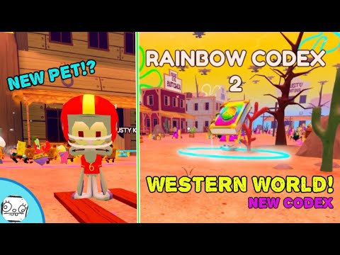 NEW RAINBOW CODEX AND FREE 105% GOOBER INSANE UPDATE | Roblox Spongebob Simulator - YouTube