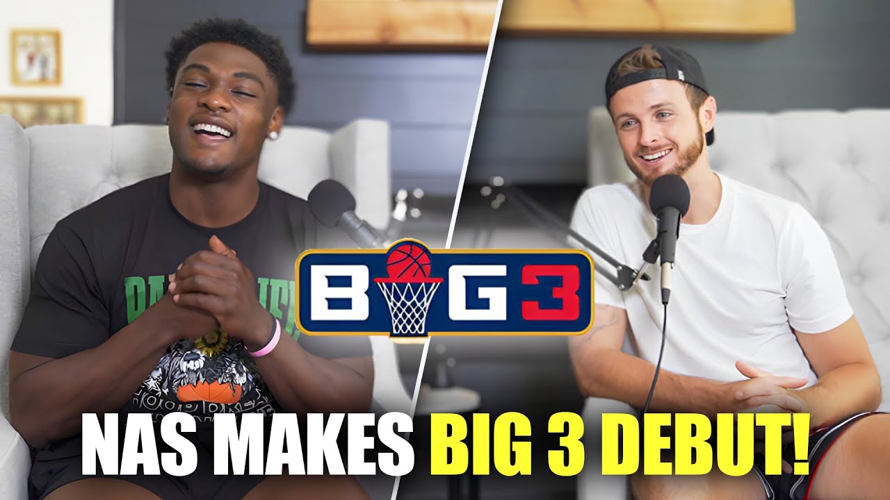Nas Tells Us EVERYTHING About His Big 3 Debut | Beyond The Court ...
