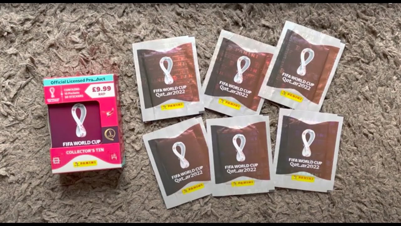 **Opening 80 stickers!!** *NEW* FIFA World Cup Qatar 2022 Panini ...