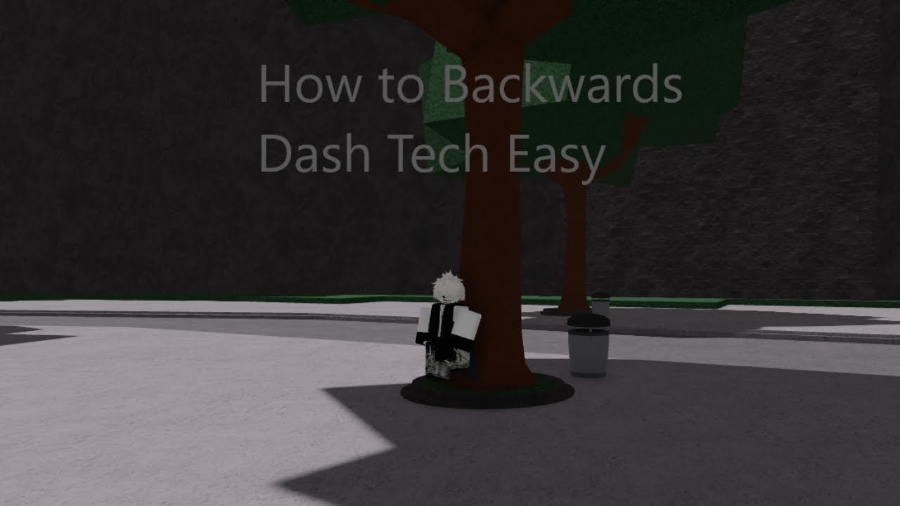 How to do Backwards Dash Tech (Easy) - YouTube