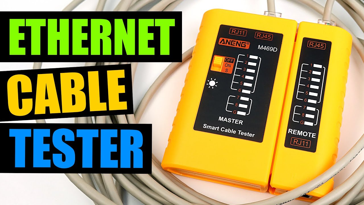 Ethernet Cable Tester Review - RJ45, RJ11— How to Test Network Cables ...