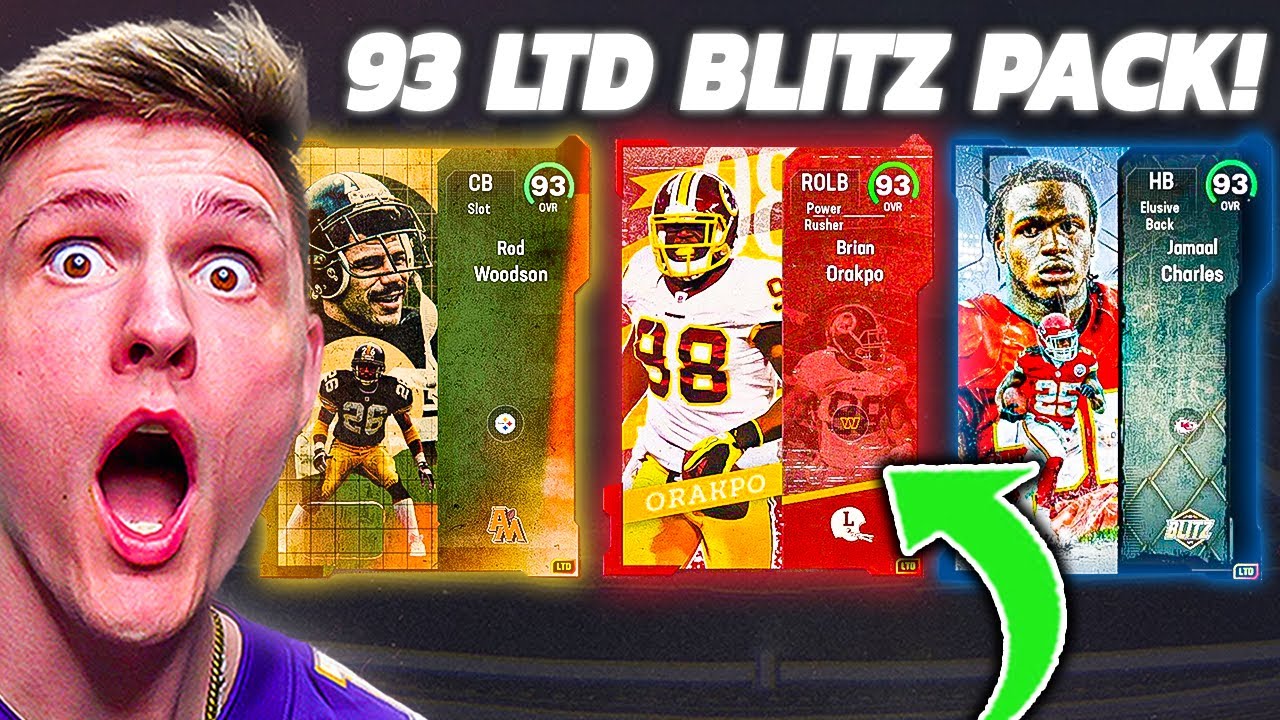 *93 LTD BLITZ PACK!* This BLITZ Pack GUARANTEES a LIMITED (or 92 ...
