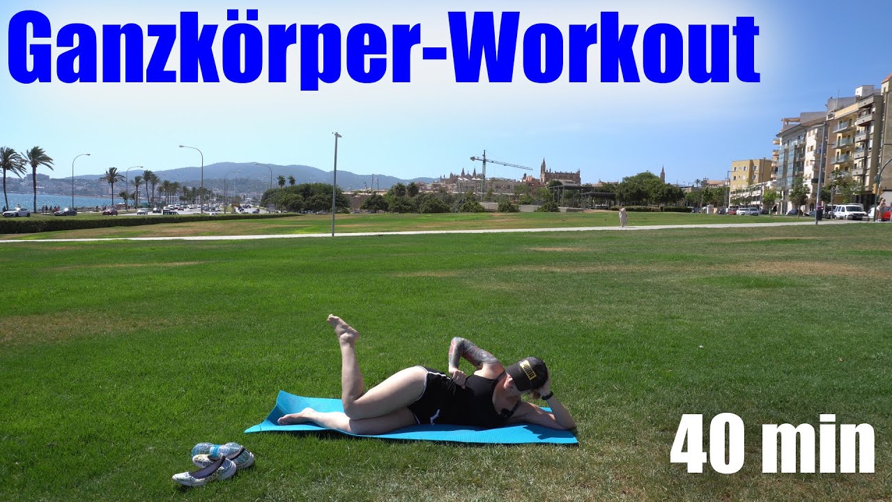 40 min FULL BODY WORKOUT // DEUTSCH - YouTube