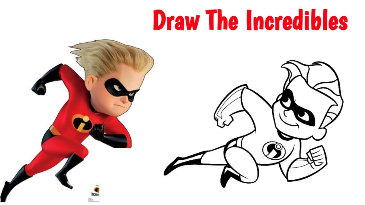 How to draw Incredible, Draw cartoon, drawing school, draw cute things ...