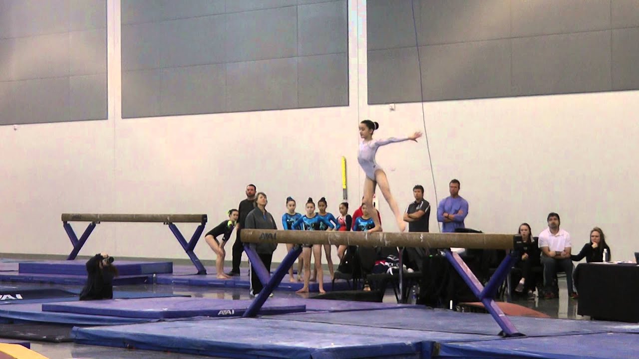 Sienna Robinson Beam - 2016 Elite Qualifier Ontario - YouTube