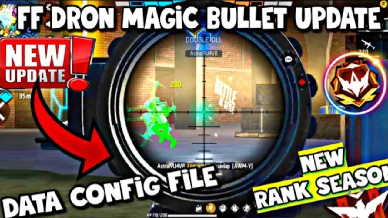 Ob42 Dron Magic Bullet + Hologram | Free Fire AntiBlacklist Br-Cs Rank Working Cache Data File ...
