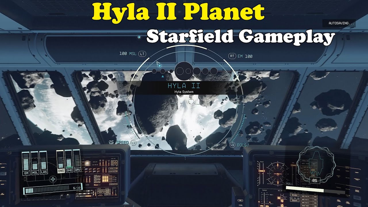 Hyla II Planet - Starfield Gameplay - XBOX Series X - YouTube