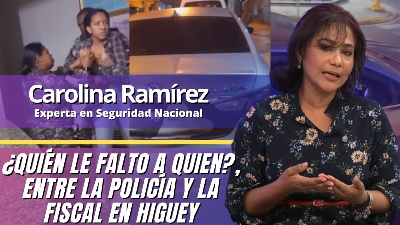 Carolina Ramírez, experta en seguridad nacional, explica las faltas ...