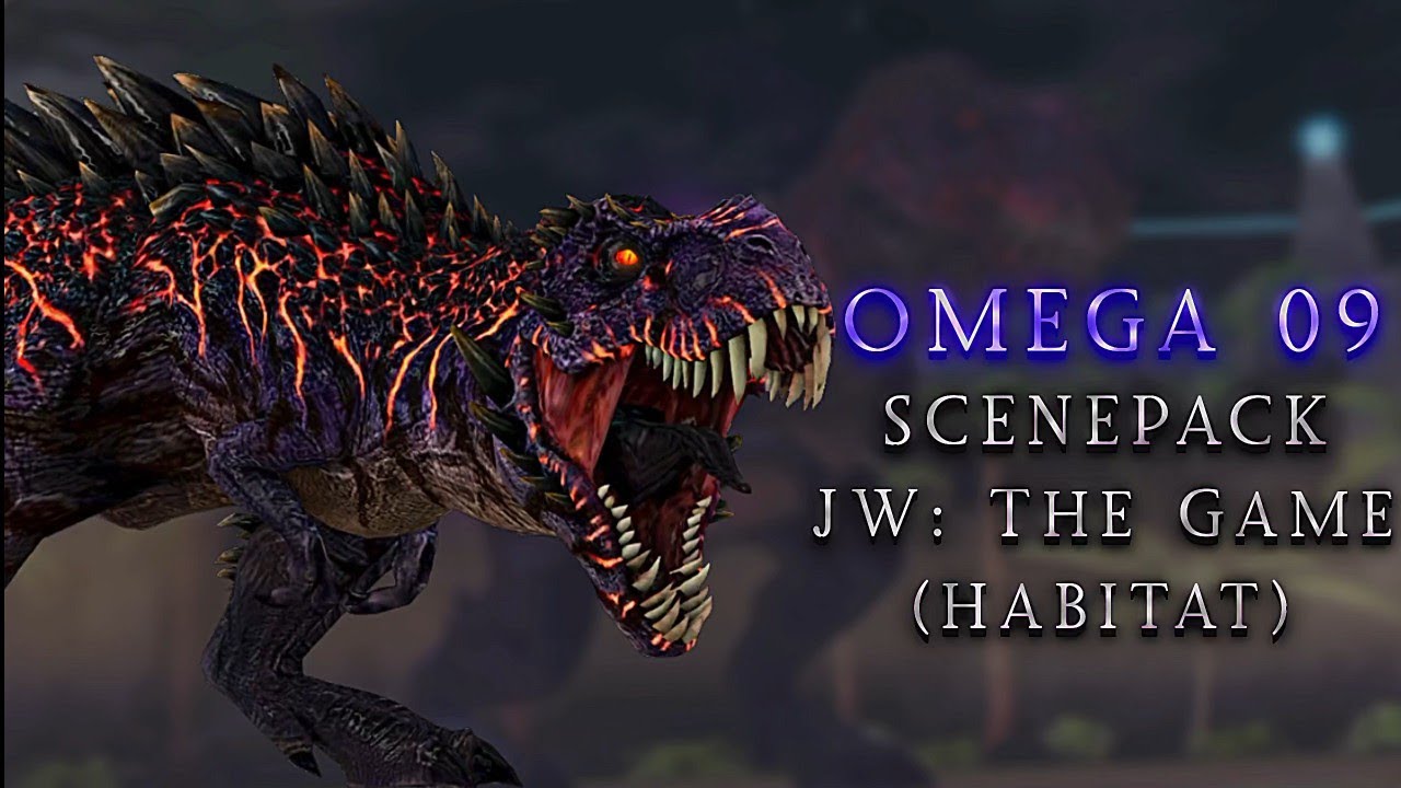 Omega 09 (Jurassic World: The Game) Scenepack 2K 60FPS - YouTube