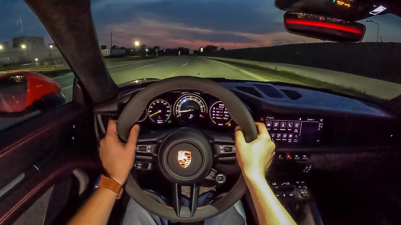 2022 Porsche 911 GT3 - POV Night Drive (Binaural Audio) - YouTube