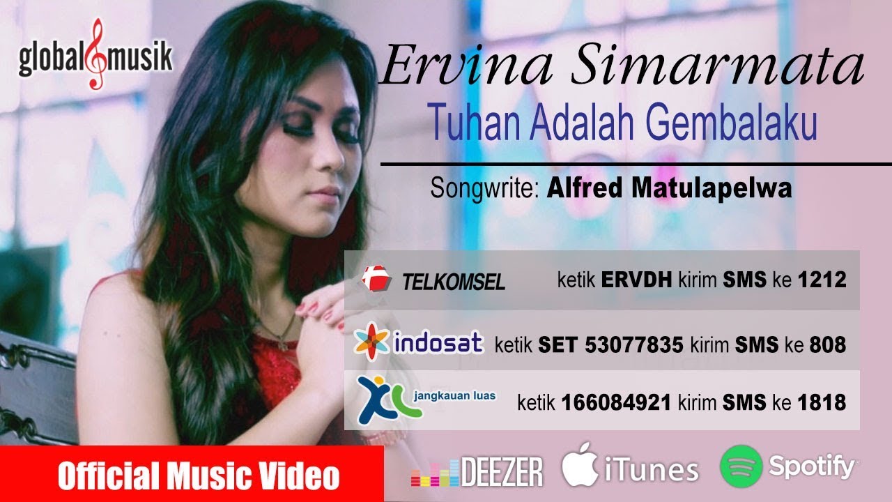 Ervina Simarmata - Tuhan Adalah Gembalaku (Official Music Video) - YouTube