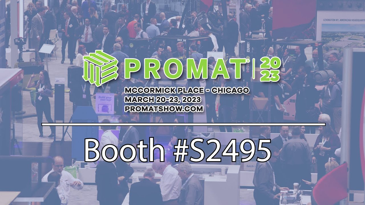 Pacline Conveyors at Upcoming ProMat Show 2023 | Visit Booth # S2495 ...