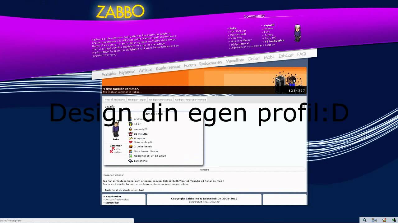 Zabbo Fanside intro - YouTube