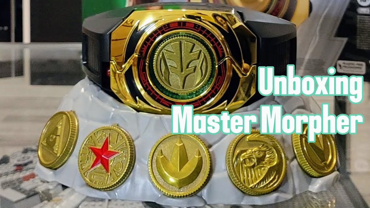ESPECTACULAR! 🔥Unboxing del Master Morpher de Tommy Oliver 🐉 - YouTube