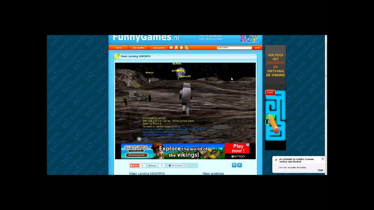 moon landing MMO get on the earth - YouTube