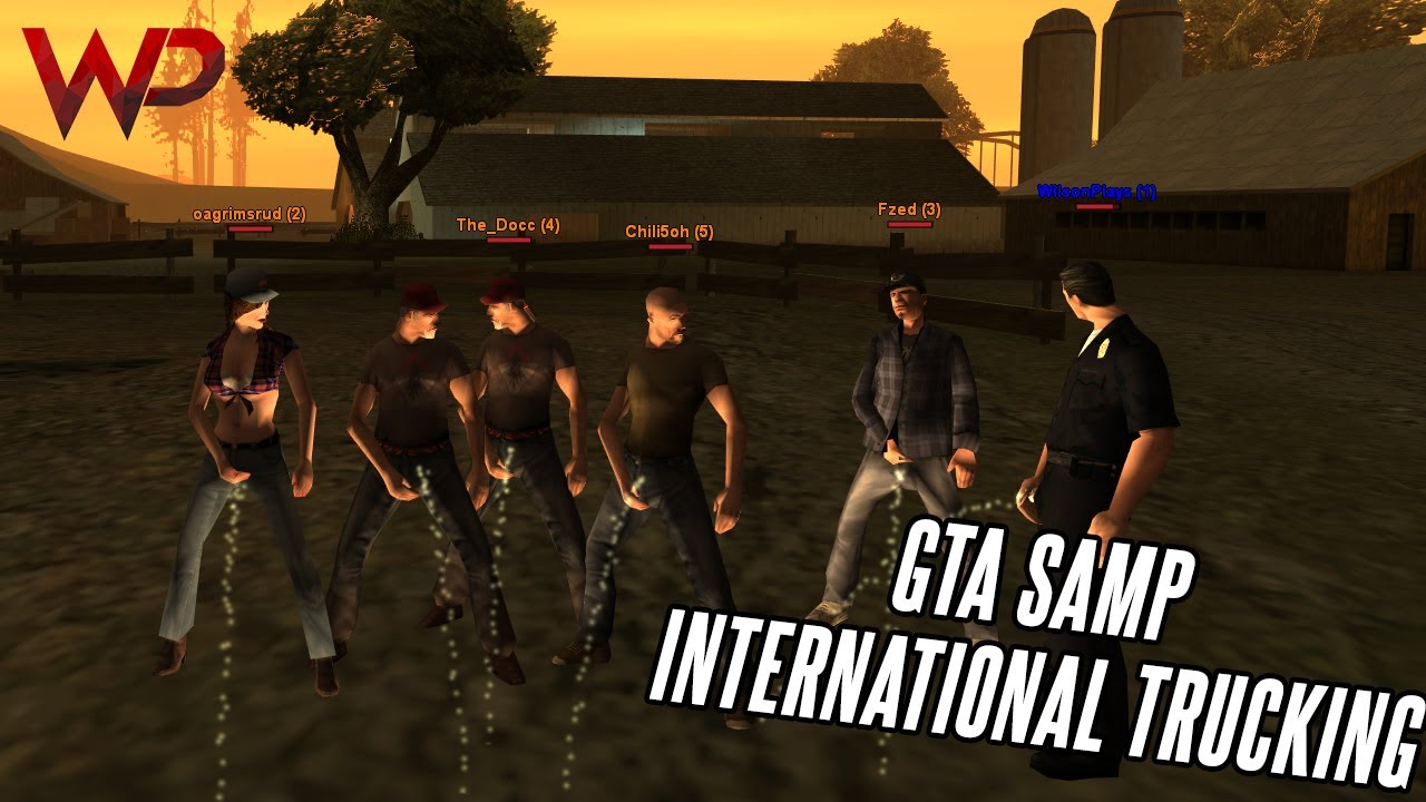 GTA SAMP | International Trucking - YouTube