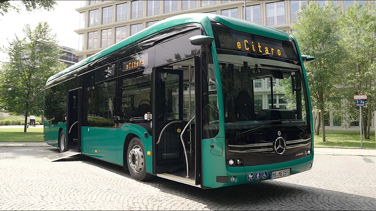 New Mercedes eCitaro (2026) - meet Europe's best City Bus! - YouTube