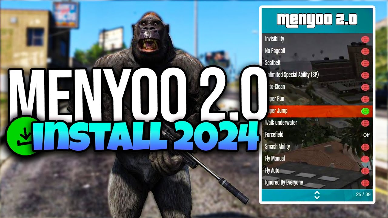 How to Download & Install Menyoo 2.0 Trainer for GTA 5 in 2024 (Mod ...