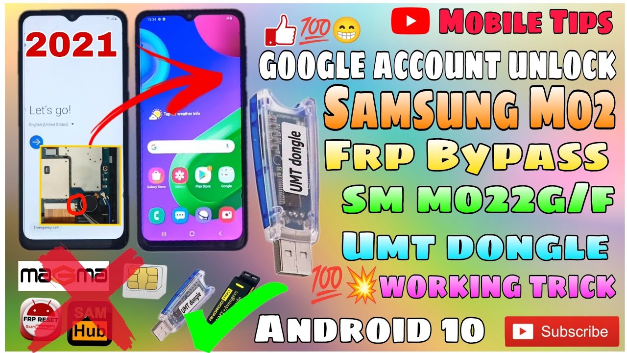 Samsung M02 Frp unlock/Samsung Galaxy M02 (M022G) Frp Bypass 2021 ...