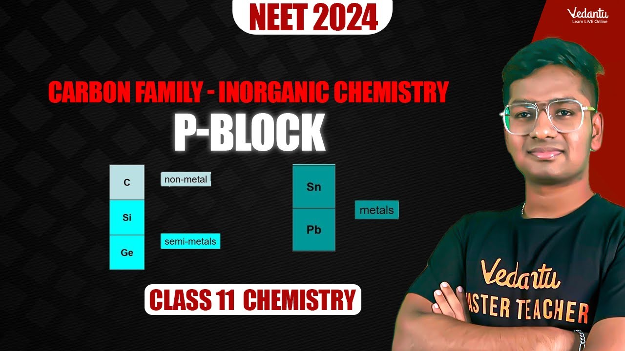 Carbon Family - Inorganic Chemistry | P - Block | Class 11 Chemistry ...