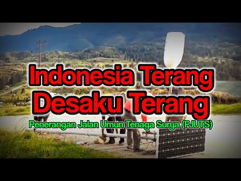 Penerangan Jalan Umum Tenaga Surya (PJUTS)