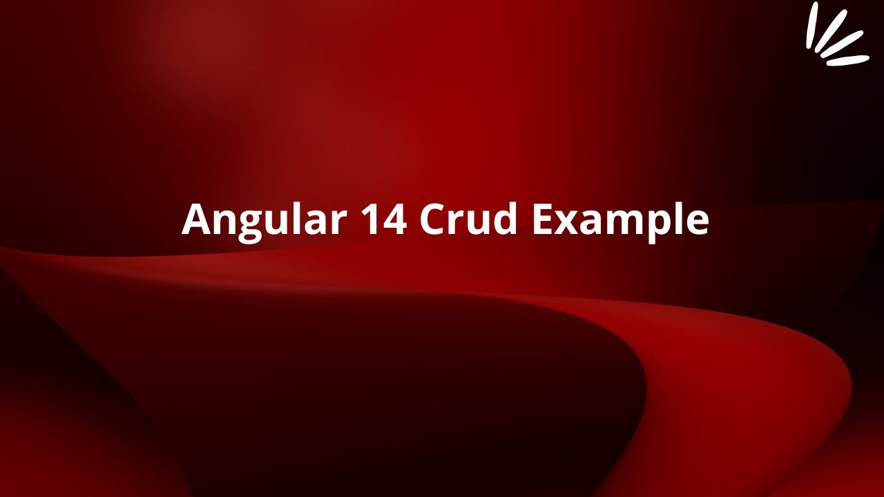Angular 14 Crud Example Youtube 4587